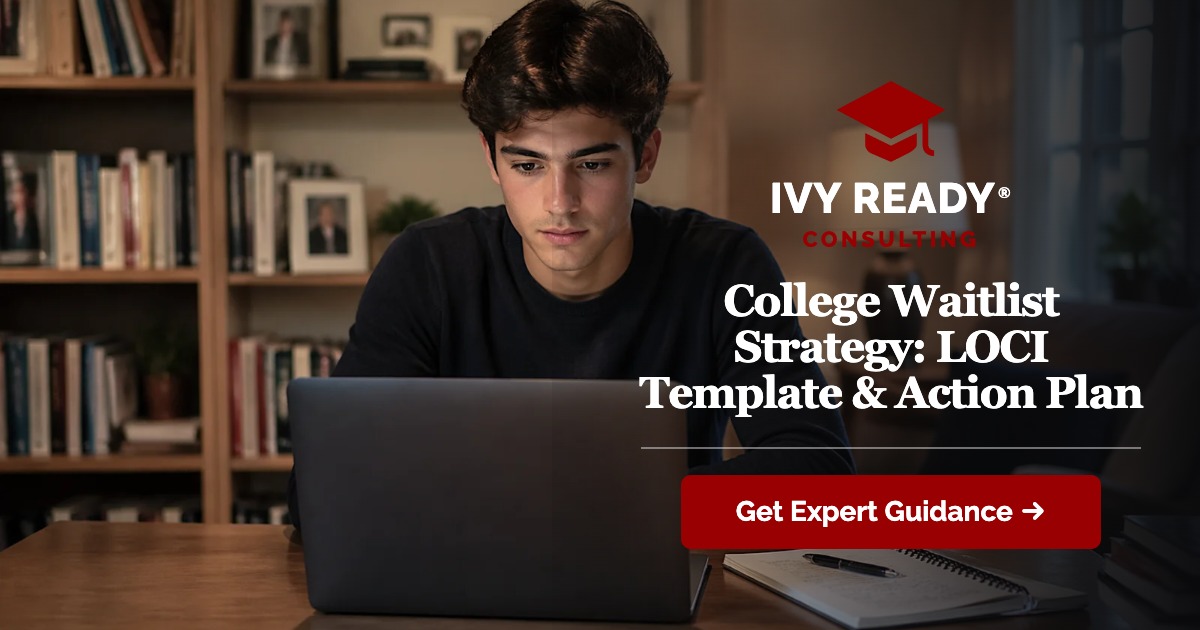 College Waitlist Strategy: LOCI Template & Action Plan | Ivy Ready ...