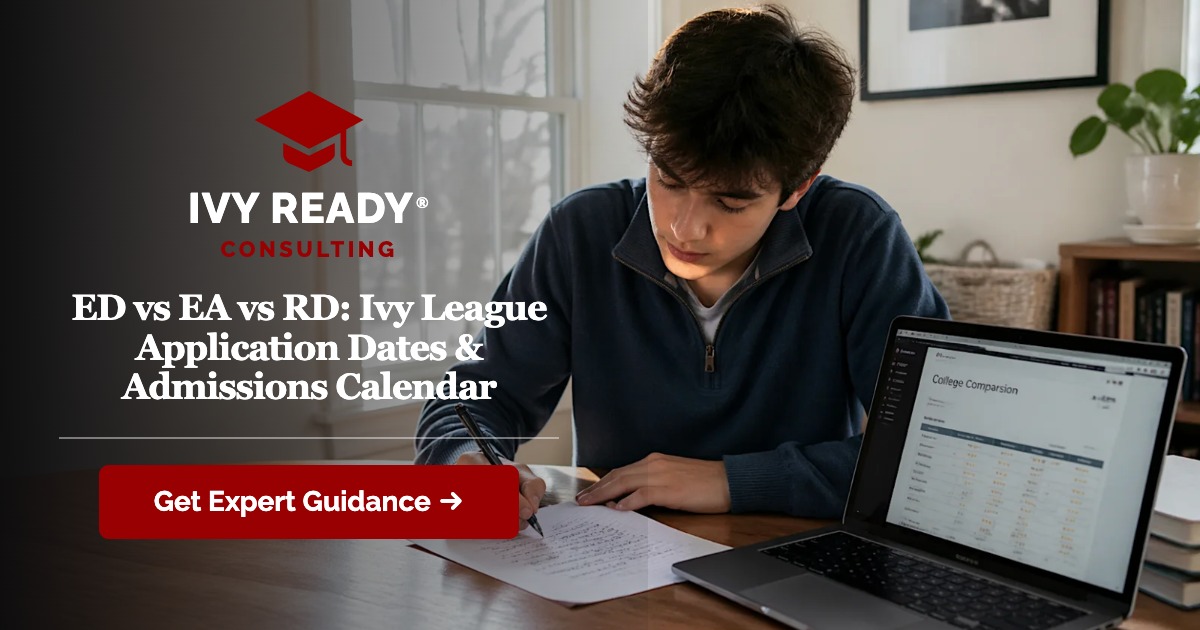 ED vs EA vs RD: Ivy League Application Dates & Admissions Calendar ...