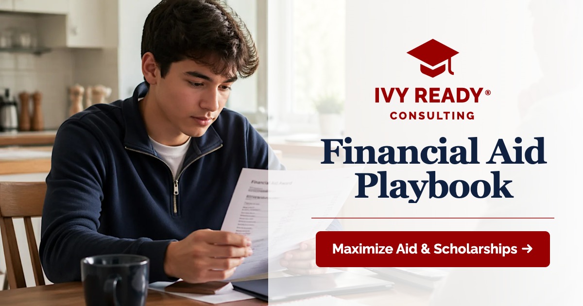 Financial Aid & Merit Scholarships Playbook | Ivy Ready College ...